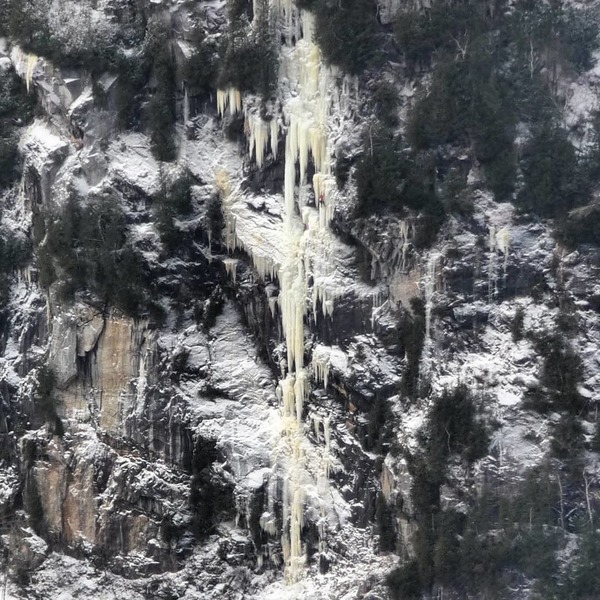 Climbing in Mount Hor, Lake Willoughby