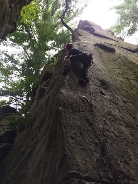 Rock Climb PWB Arete, Central