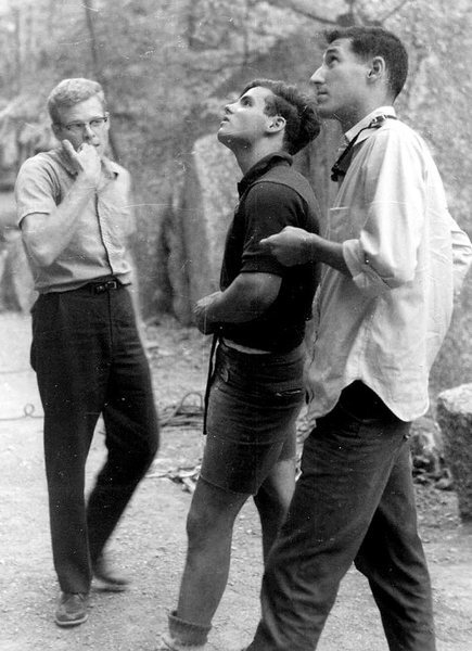 John Stannard (Left) The Legendary Kevin Bein ( Middle) Unknown climber ...