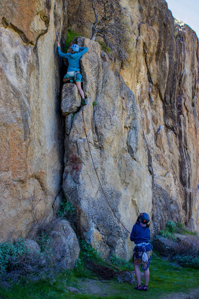 Rock Climb Ephemeral Arete, Southeast Corner