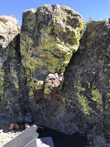 due to this photo's lack of depth perception, it's hard to make out the ...
