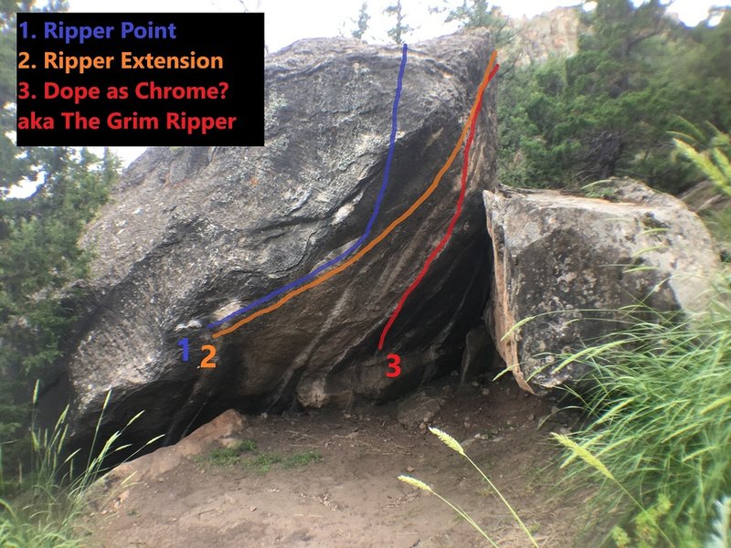 Climb The Ripper Point, Cody