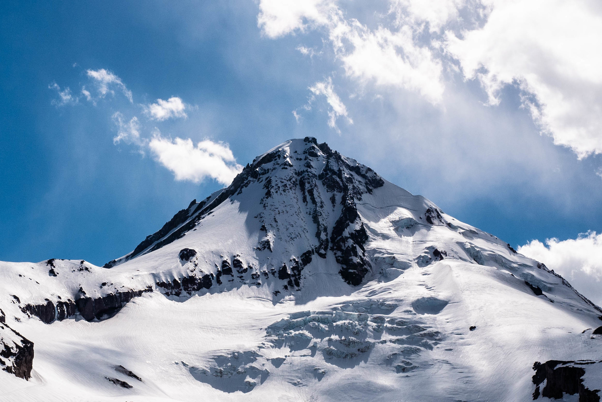 The mighty North Face of Mount Hood