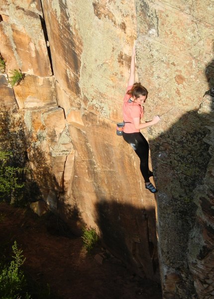Bouldering in Woodruff, Northern Arizona