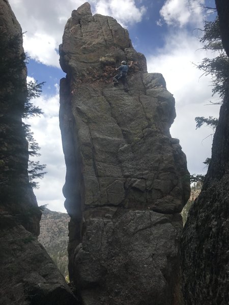 Rock Climbing in Phantom Canyon, Canon City