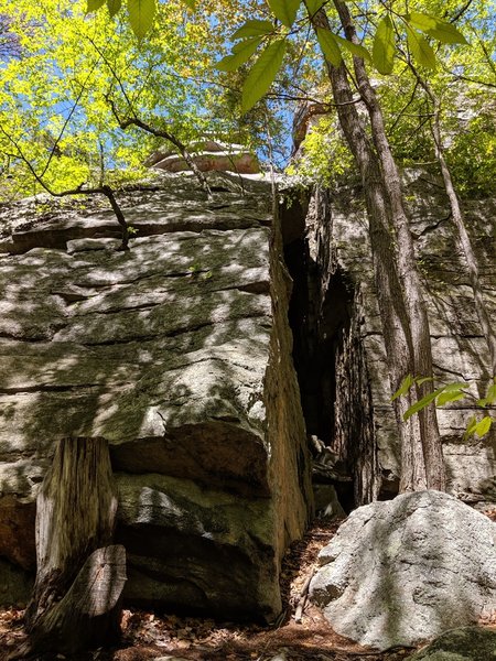 Rock Climbing in Big Slab & Compactor, The Gunks