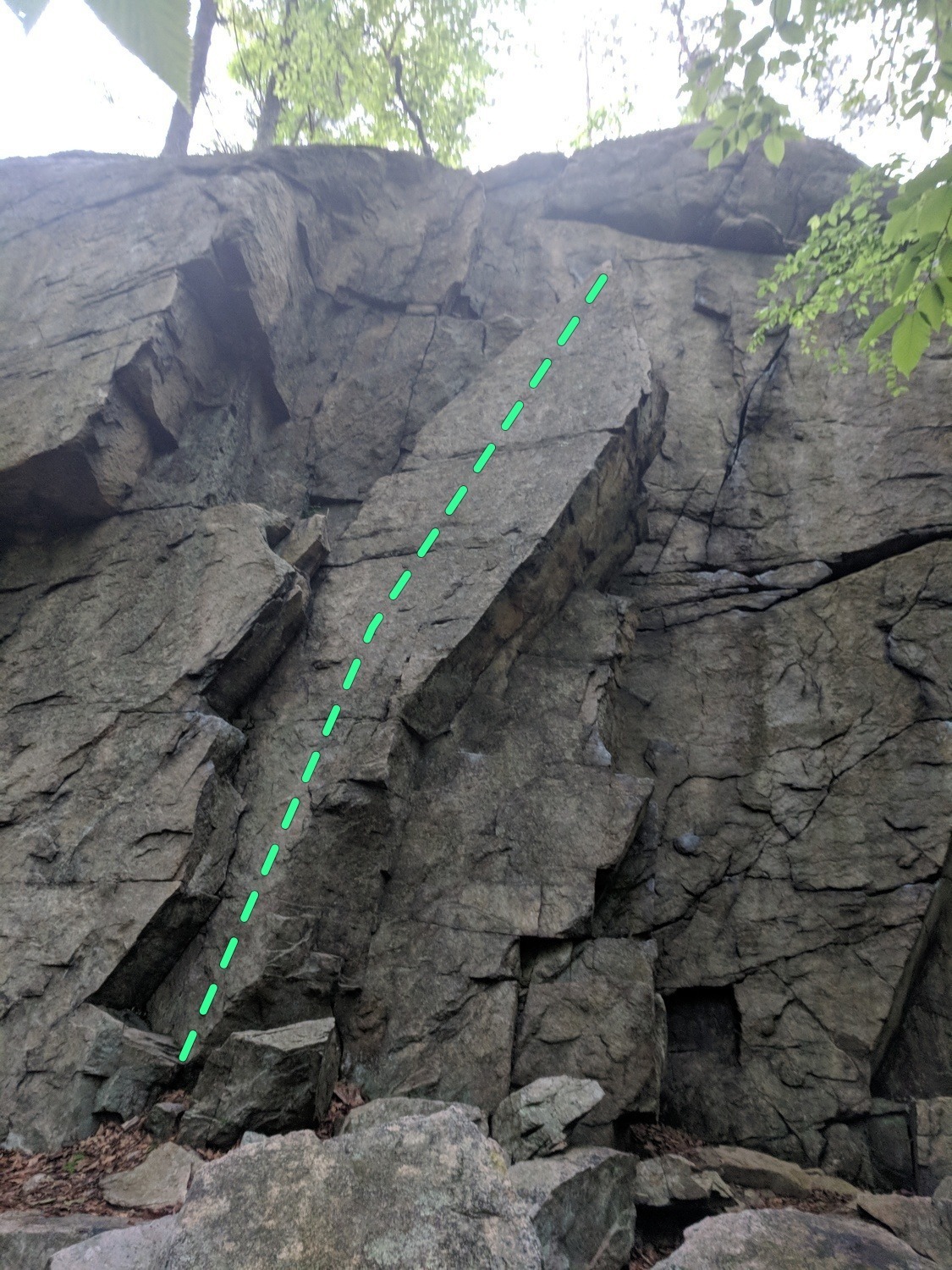 Steeple Face climbs to the tip of the monolith without using either ...