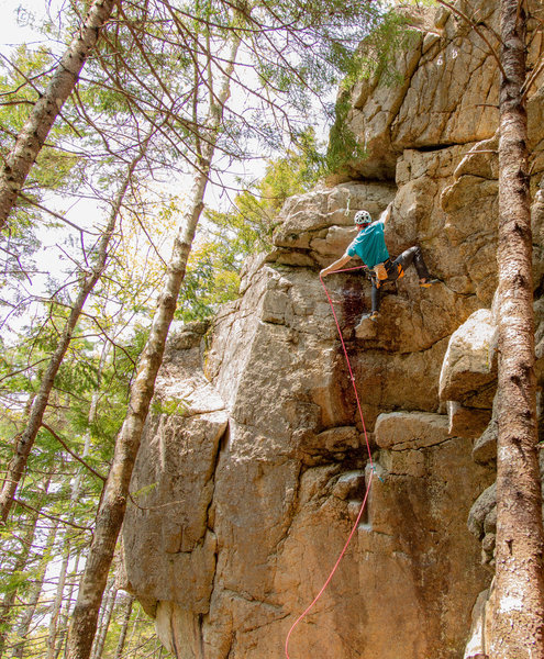 Rock Climb The Golden Egg, Nova Scotia