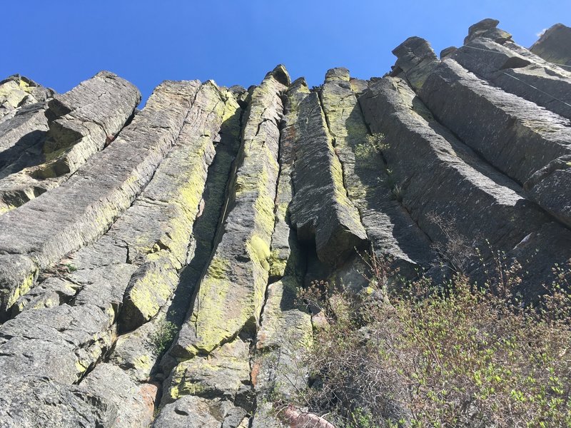 Rock Climbing in Royal Columns, Tieton River