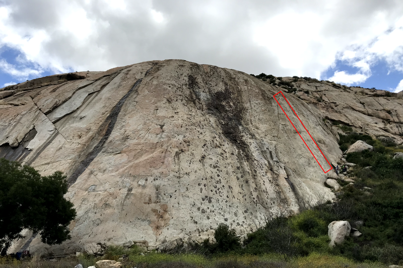 Area location for Welcome to Big Rock.