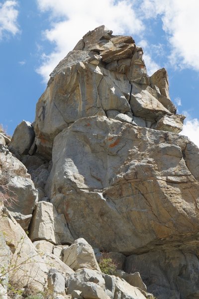 Rock Climb Tioga Tower, Sierra Eastside