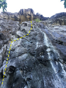 Rock Climb Hobophobic, Central-East Cascades, Wenatchee, & Leavenworth