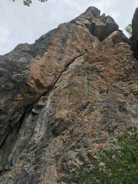 Rock Climbing in Endless Wall, Eagle/Vail/Minturn/Red Cliff