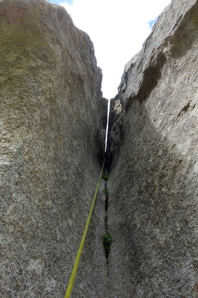 Rock Climb Water Groove, City of Rocks