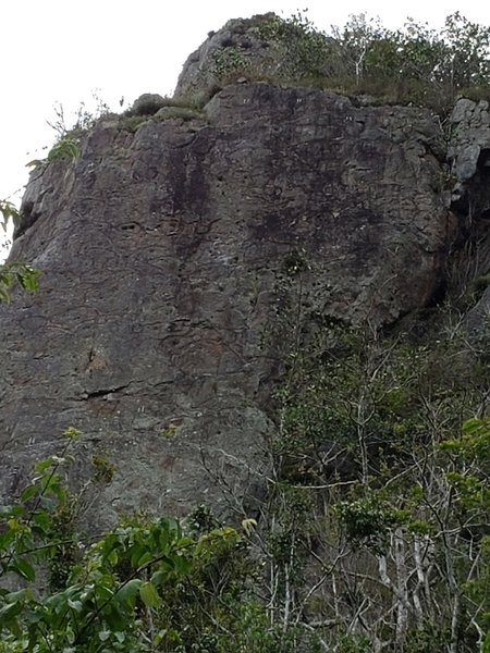 Rock Climbing in Left Teta, Cerro Las Tetas (Cayey)