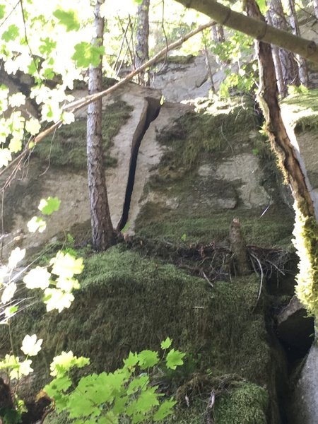 Rock Climbing in Outcrops on UTW trail, Index