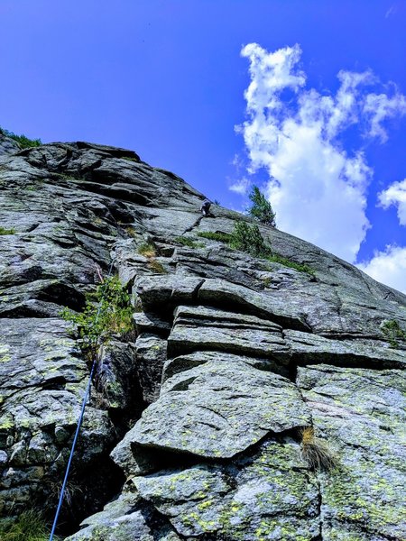 Rock Climbing in The Pyramid, Valle dell' Orco