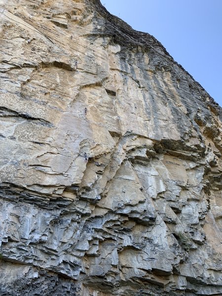 Rock Climbing in Echo Cliffs, Mount Charleston