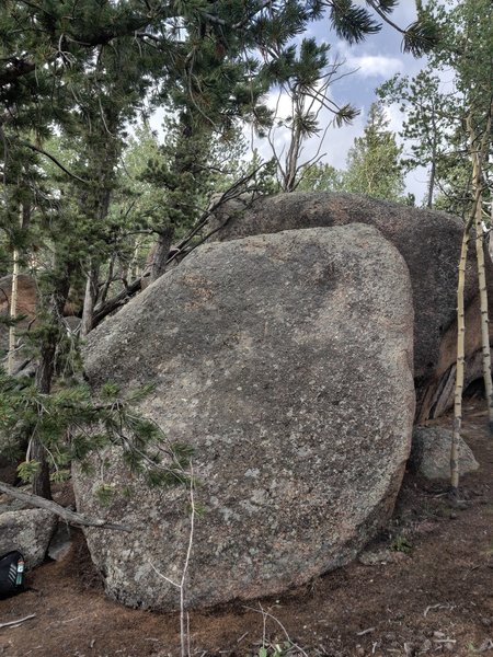 Bouldering in Raspberry Mountain, Colorado Springs