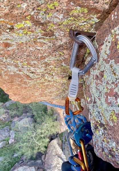 Rock Climb Allamistakeo, Sandia Mountains
