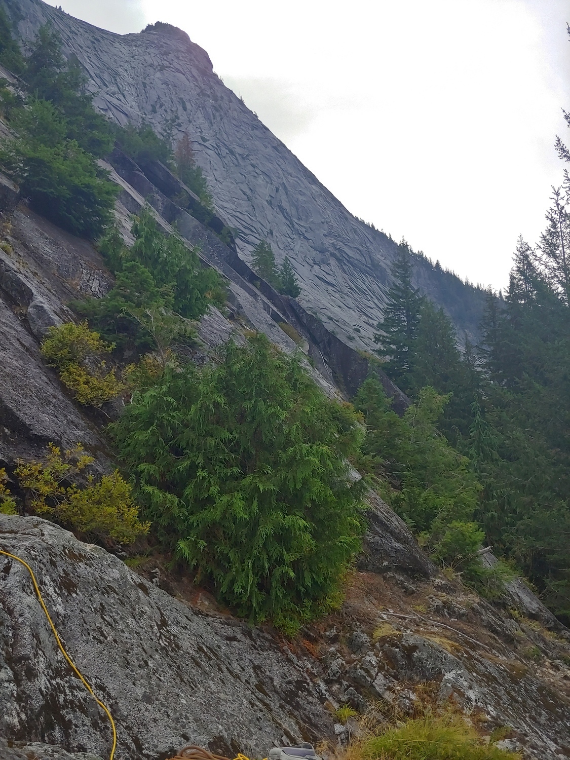 Exfoliation dome from big Salami ledge.