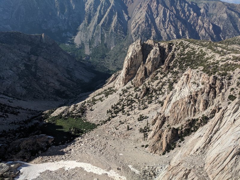 Rock Climb Causative Striations, High Sierra