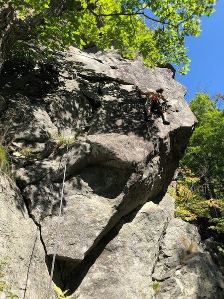 Rock Climb Arete, -Camden Hills