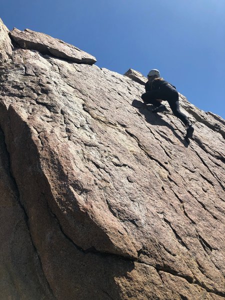 Climb VB Slab, Western Nevada