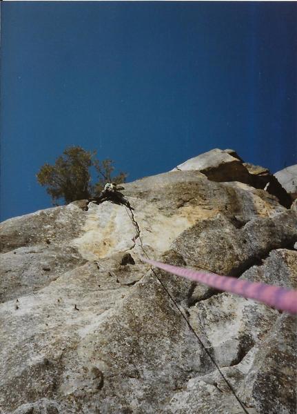 Rock Climb Independence Pinnacle, Center, Yosemite National Park