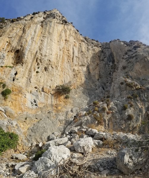 Rock Climb Demeter, Kalymnos