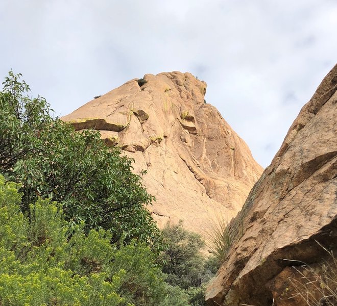 Rock Climbing in Waterfall Dome, Cochise Stronghold