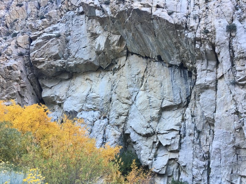 Rock Climbing in The Octagon, Sierra Eastside