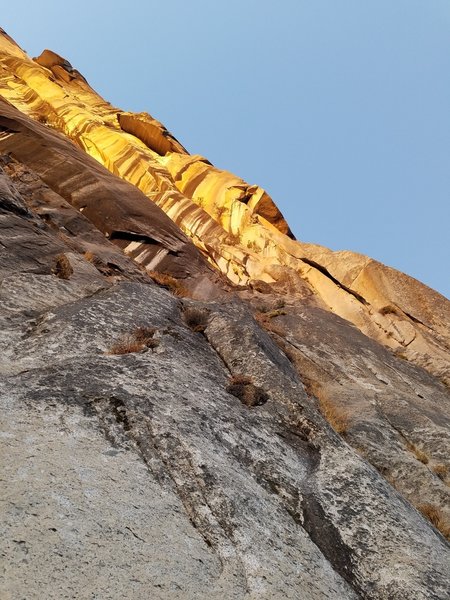Rock Climb Bulging Puke, Yosemite National Park
