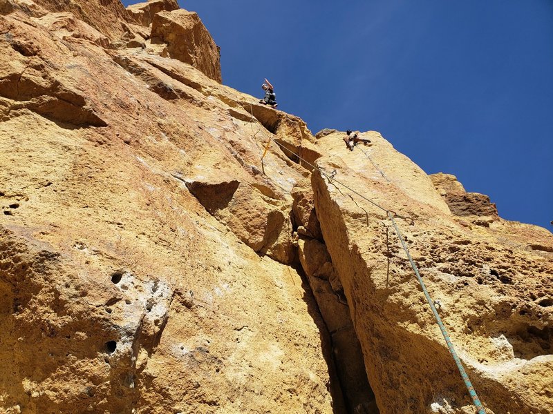 Rock Climb Tuff It Out, Smith Rock