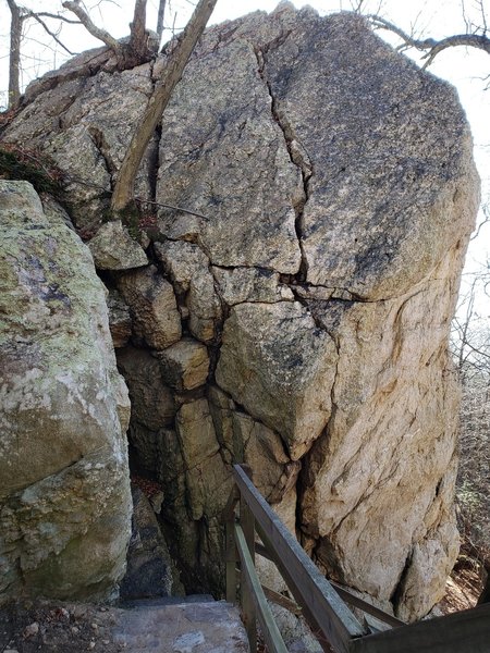 Rock Climbing in The Pillar, Sugarloaf Mountain