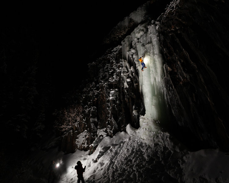 Katie McKinstry takes a night time lap on The Good Lookin' One as Ari ...