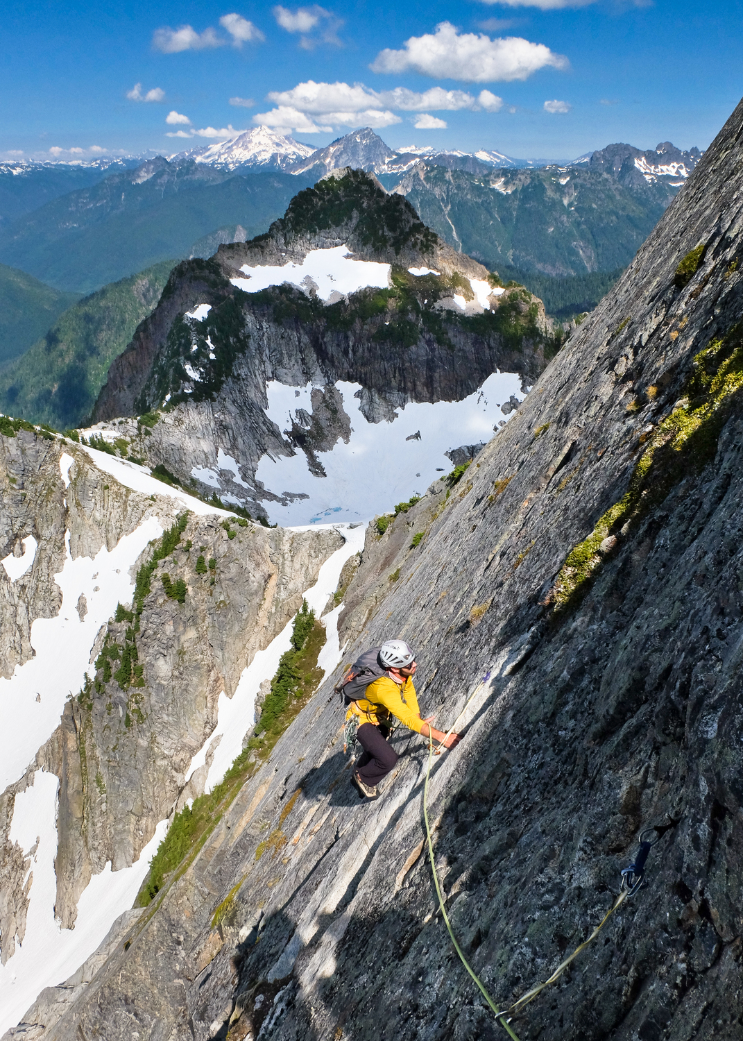 Oren following Ragged Edge