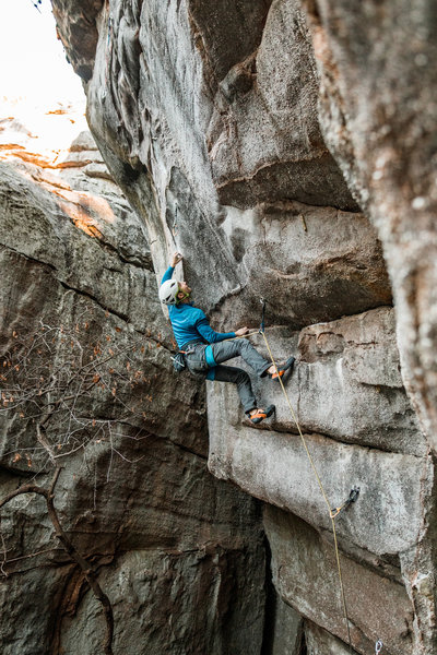 Rock Climb Silence Between the Violence, Sand Rock