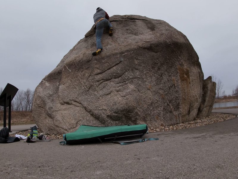Climb Waldo went to Yosemite, Waldo's Rock Park
