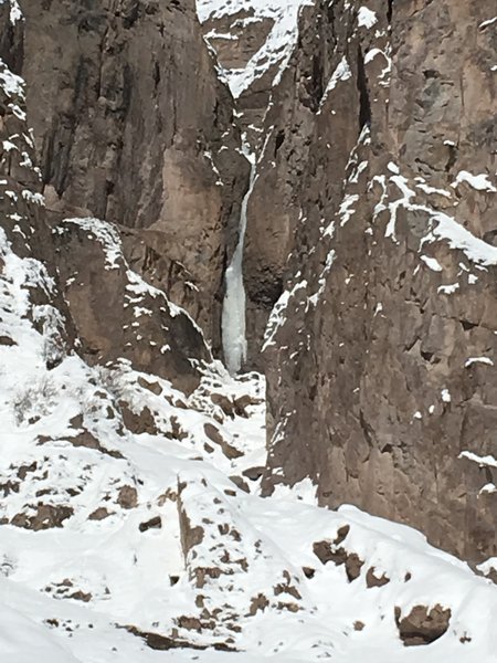 Climbing in Henson Creek Road, CO Ice & Mixed