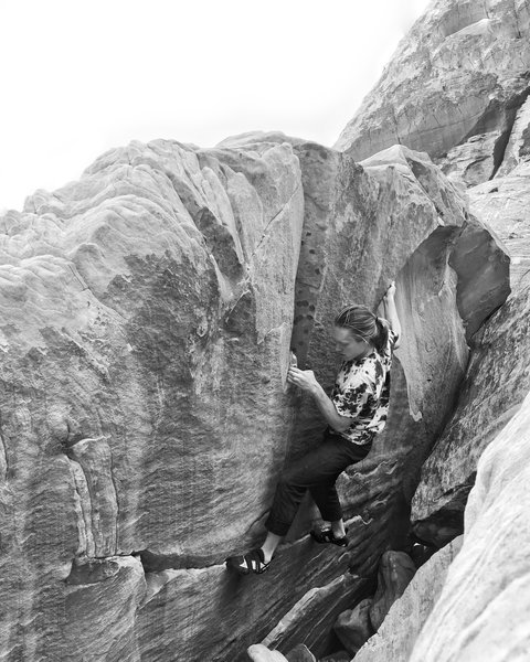 Climb Bone Grinder, Red Rocks