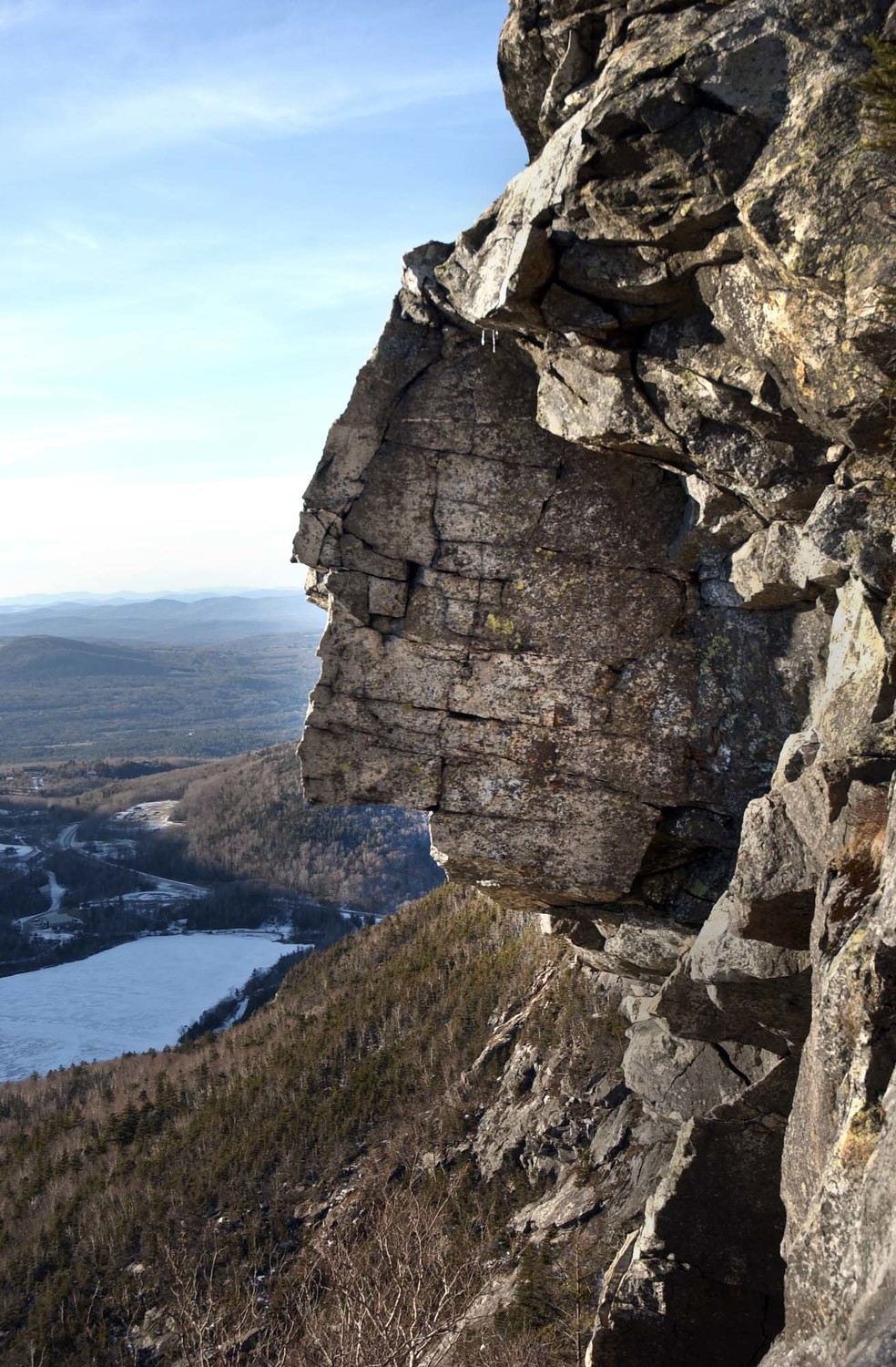 The Old Man's Brother, Split Rock Cliff. This cliff has three 5.10 ...