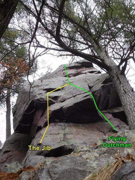 Rock Climb The Jib, Devil's Lake