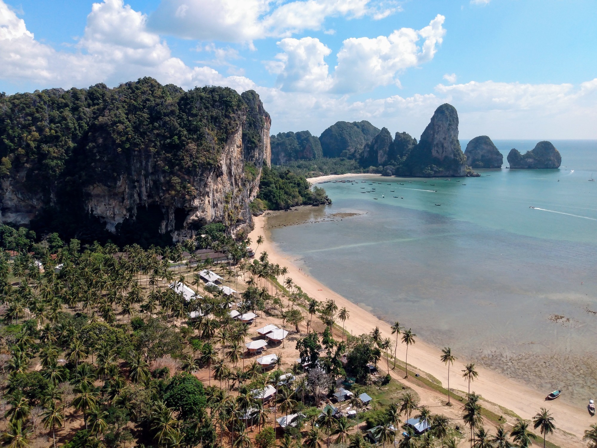 Beautiful Views Of Tonsai Bay And Railay West From This Climb