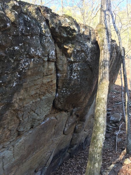 Bouldering in Main Cluster, North-Central Arkansas