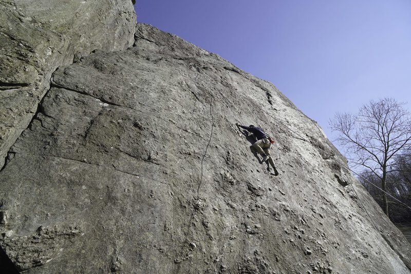 Rock Climb Nubbin (Nubble) Face, Carderock