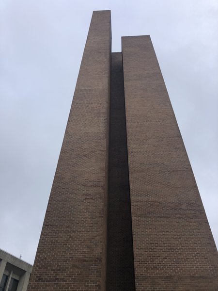 Climbing in Campanile (aka Three Brick Monoliths), Central-West ...