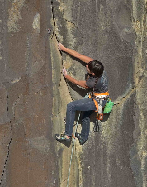 Rock Climbing in The Sandbox, East Idaho