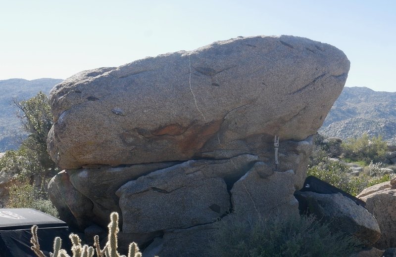 Bouldering in Butcher Area, San Diego County