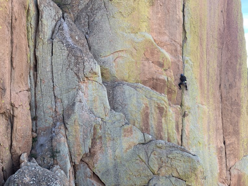 Rock Climb Tombstone Crack, Cochise Stronghold